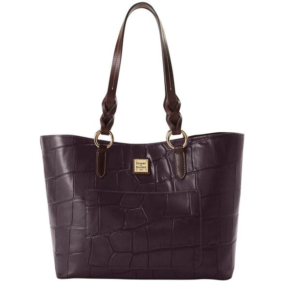 Dooney & Bourke | Bags | Dooney Bourke Denison Tammy Tote Plum Wine ...